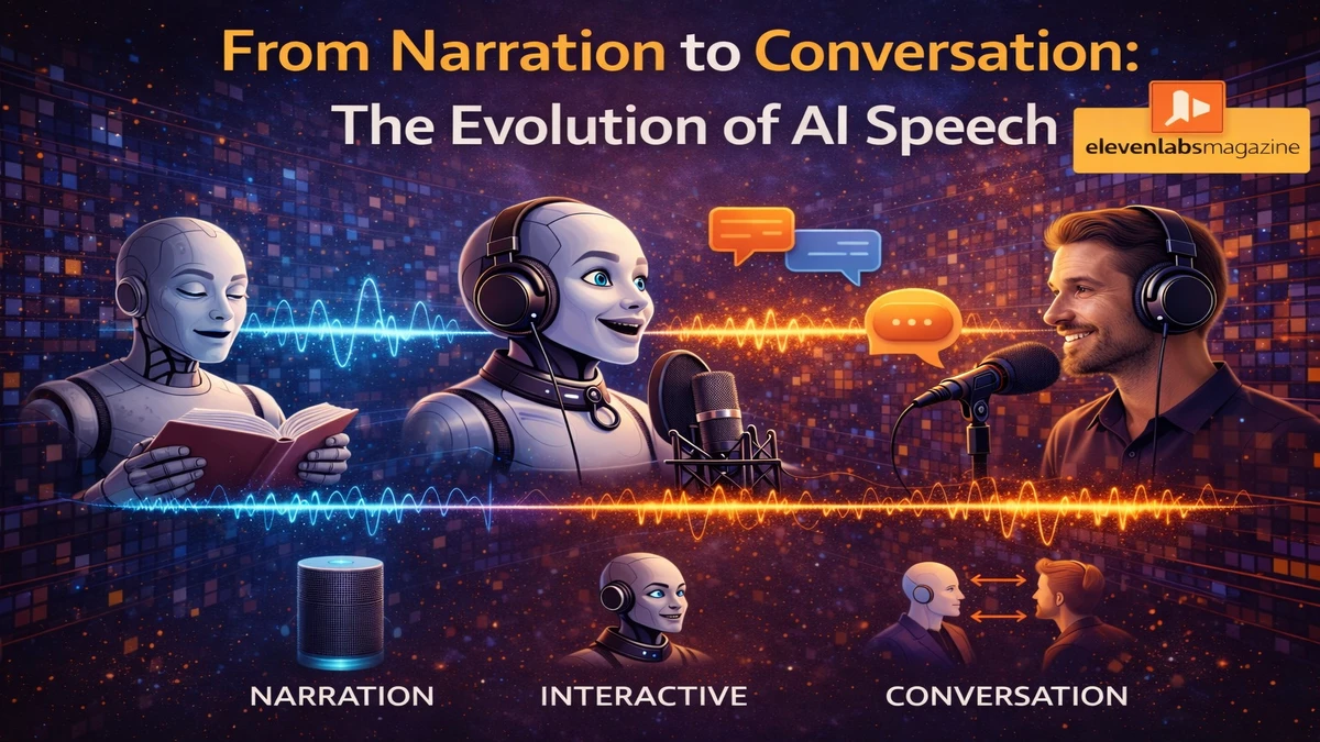 From Narration to Conversation: The Evolution of AI Speech ...