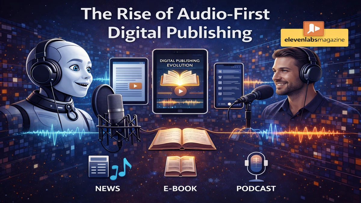 The Rise of Audio-First Digital Publishing - ElevenlabsMagazine