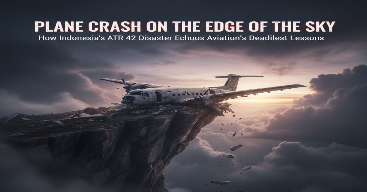 Plane Crash on the Edge of the Sky: How Indonesia’s ATR 42 Disaster ...