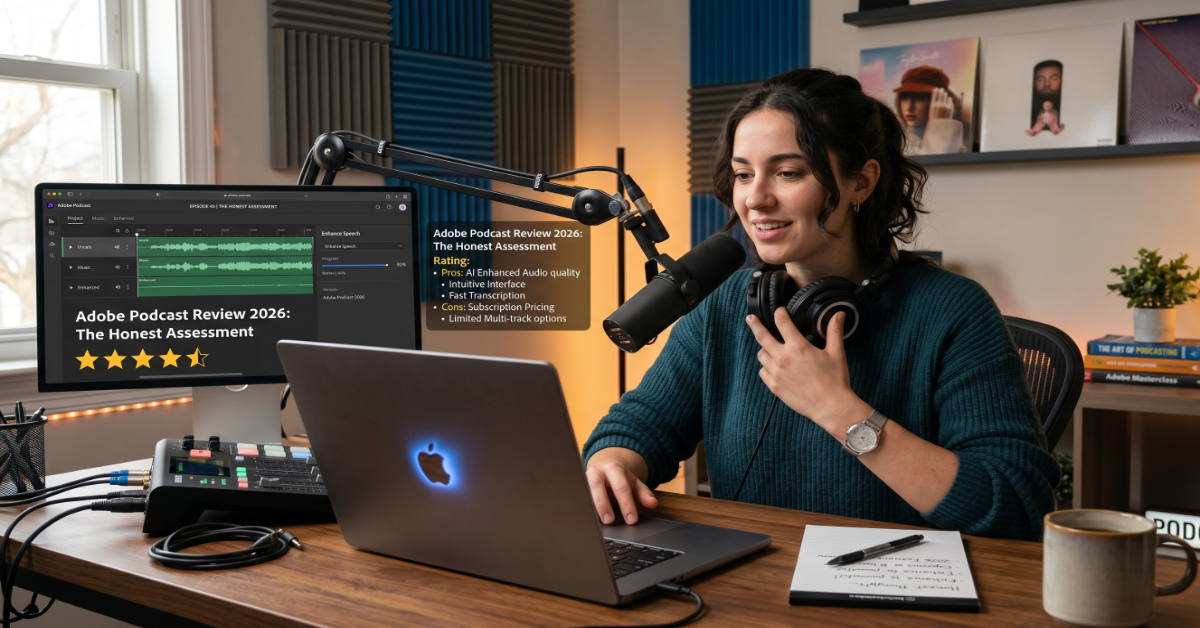 Adobe Podcast Review 2026: Is the Free AI Audio Tool Worth It?