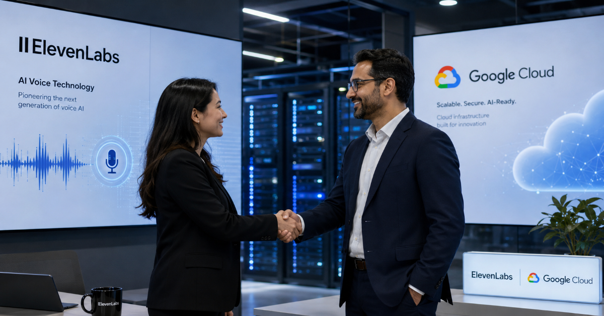 ElevenLabs Google Cloud Partnership 2026: Blackwell GPUs, Gemini ...