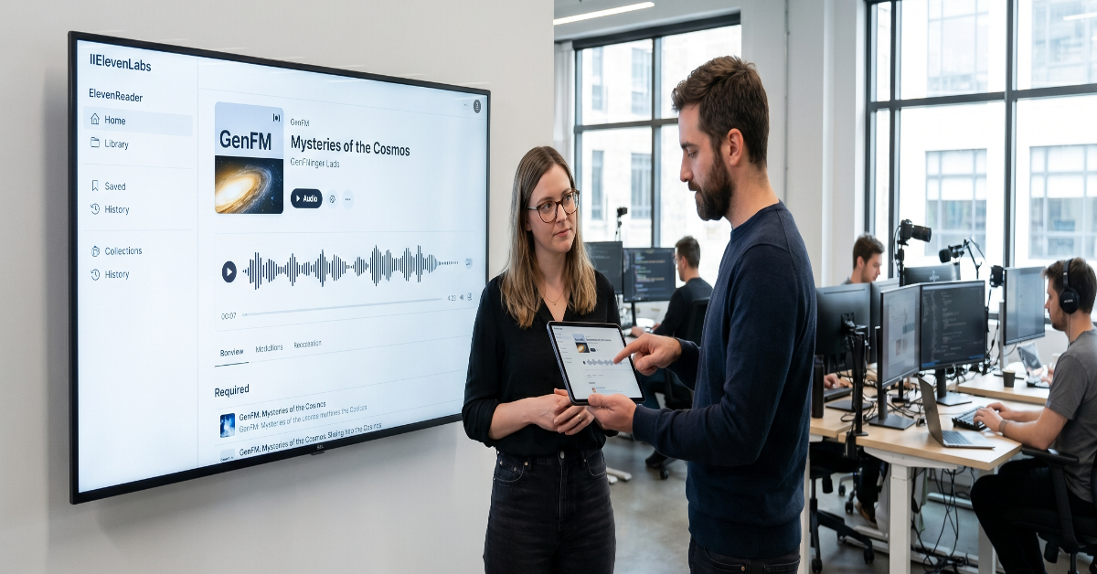 ElevenLabs GenFM Guide 2026: Turn Any Content into AI Podcasts